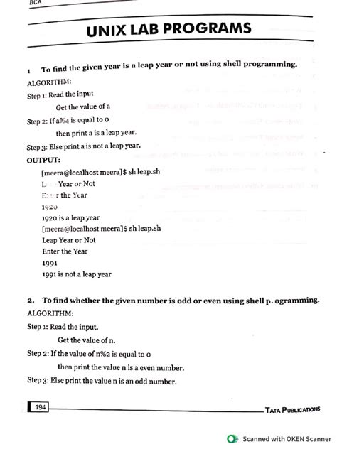 Unix Pdf