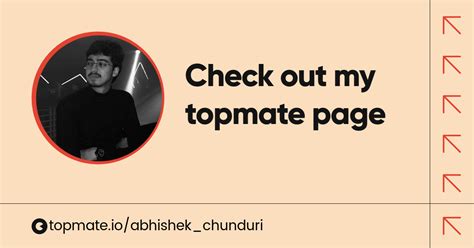 Abhishek Chunduri Book A Call On Topmate
