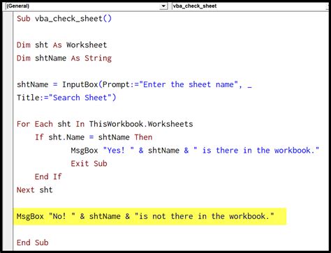 How To Check If A Sheet Exists Using Vba In Excel