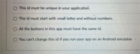Solved The XML Code Of This Question Is For A Button Widget Chegg