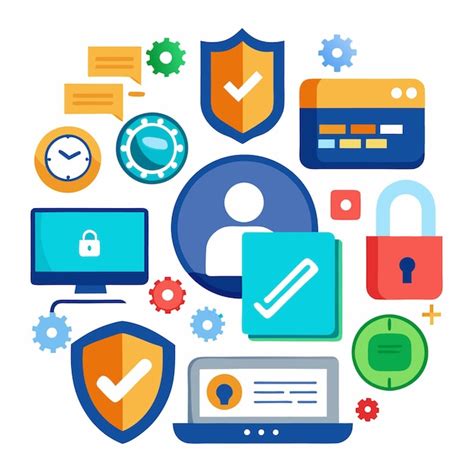 security system with shield and lock online safety for computer and