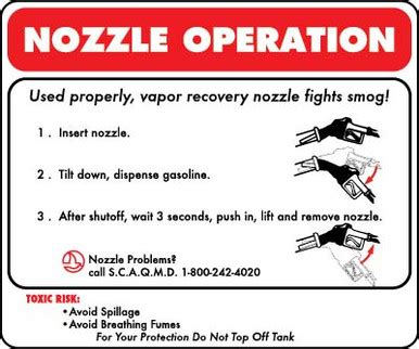Pid Tr711f1 6 X 5 Decal Nozzle Operation