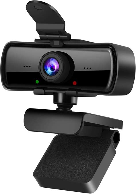 Ejfete 1080p Hd Webcam With Microphone And Privacy Cover
