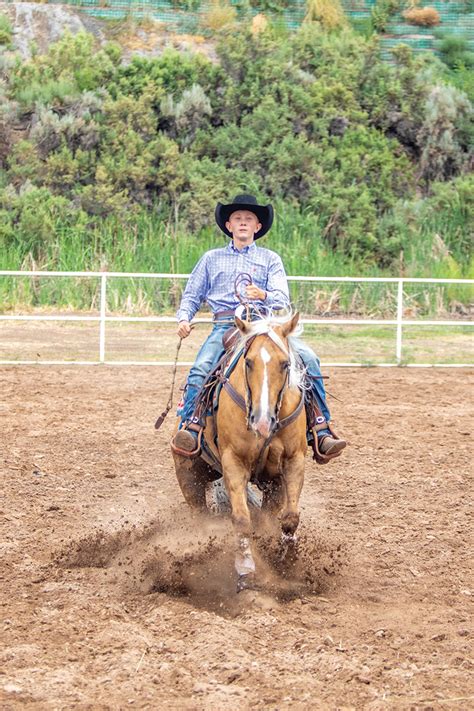 Improve Your Reining Sliding Stops Young Rider Magazine