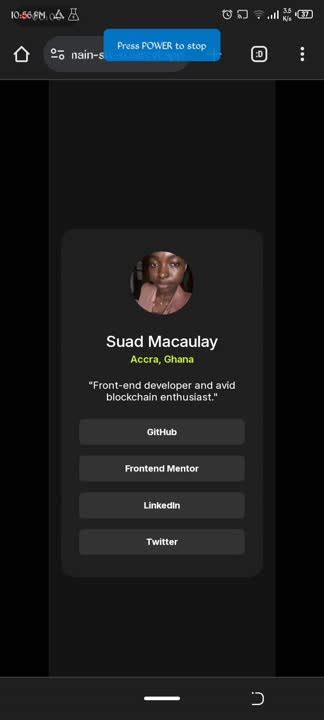 Suad Macaulay On Linkedin Frontendmentor Webdevelopmen Learntocode Html Css Javascript