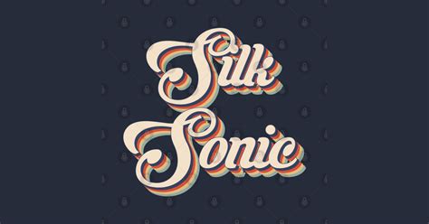 Silk Sonic Vintage Retro Silk Sonic T Shirt Teepublic