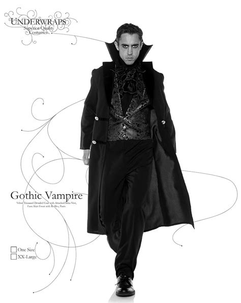 Modern Vampire Costume For Men
