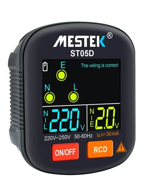 St05d Digital Display Socket Tester