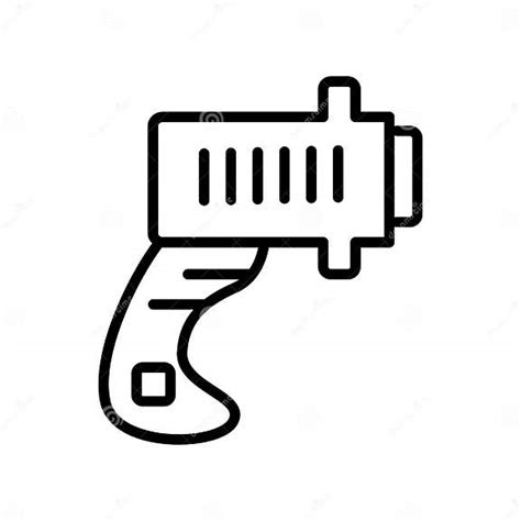 Barcode Scanner Icon Vector Isolated On White Background Barcode Scanner Sign Linear And