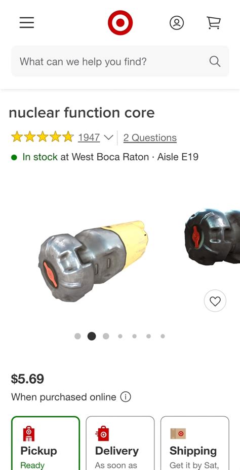 tf is target selling 😭🙏 r fallout