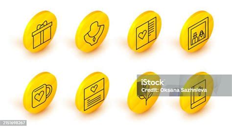 세트 라인 성경 책 꽃 장미 인사말 카드 커피 컵과 마음 가족 사진 엽서 마네킹에 목걸이 및 선물 상자 아이콘 벡터 3차원 형태에 대한 스톡 벡터 아트 및 기타 이미지