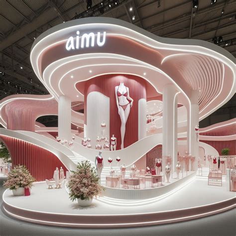 Underwear Exhibition Booth Design Generated By AI Behance