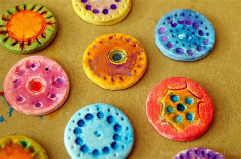Air Dry Clay Circle Ring Journey Into Creativity