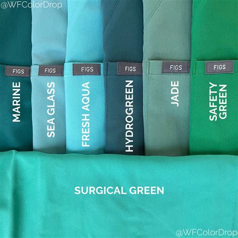 Ig Color Comparisons Wf Color Drop