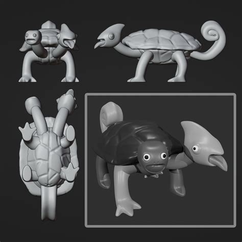 TAMATAKI & CHAMATAKI FROM GARTEN OF BANBAN 3 | FAN ART | BGG | 3D ...