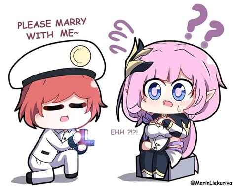 Marin Liekuriva Captain Honkai Impact Elysia Honkai Impact