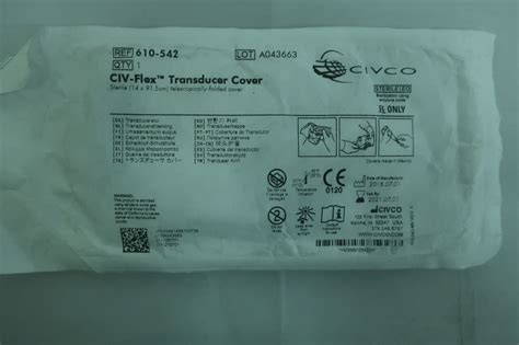 New Civco 610 542exp Civ Flex Transducer Cover Disposables General For Sale Dotmed Listing