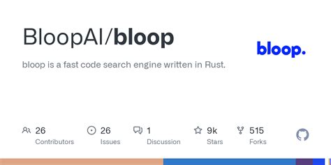 Github Bloopaibloop Bloop Is A Fast Code Search Engine Written In Rust
