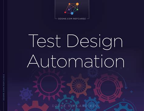 Test Design Automation Dzone Refcardz