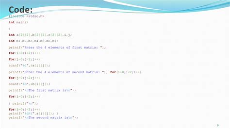 Strassens Algorithm And Matrix Multiplication Pptx