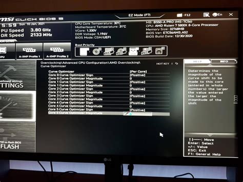 Curve Optimizer Negative Offsets And Preferred Cores R Overclocking