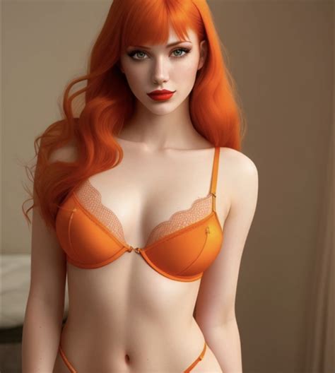 Daphne Blake In Orange Lingerie By Gx16 On Deviantart