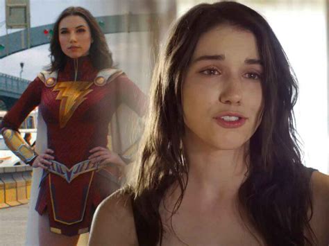 Grace Caroline Currey Da Detalles De Shazam Fury Of The Gods