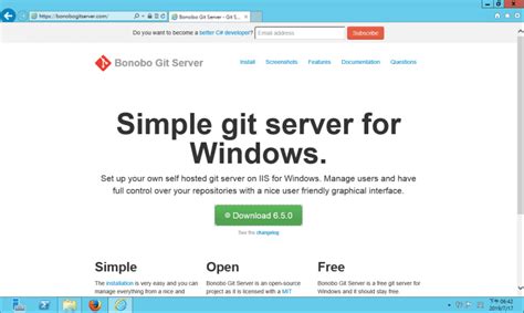 免費好維護的 Bonobo Windows Git Server Brassai Kaos Tech Weave