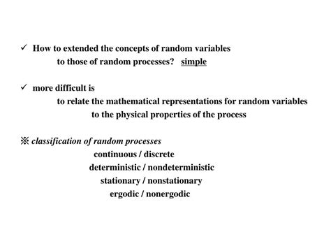 ppt chapter 5 random processes powerpoint presentation free download