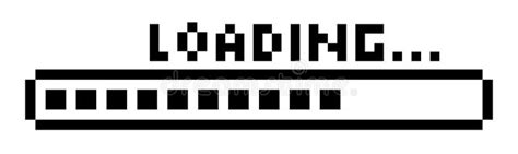 8 Bit Game Loading Stock Illustrations 115 8 Bit Game Loading Stock
