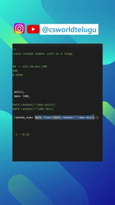 random number generator with in range 4 digit otp generation math