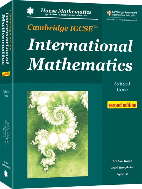 Cambridge Igcse International Mathematics 0607 Core 2nd Edition Haese Mathematics
