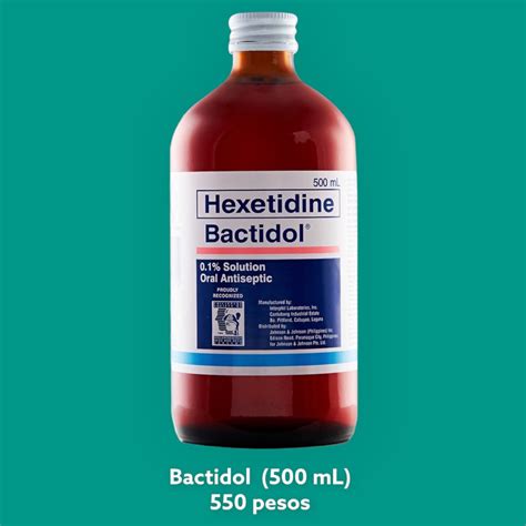 Bactidol 500ml Beauty And Personal Care Oral Care On Carousell