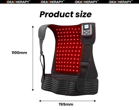 Rlb150 F4 New Rechargeable Wireless Red Light Therapy Vest Ideawearable