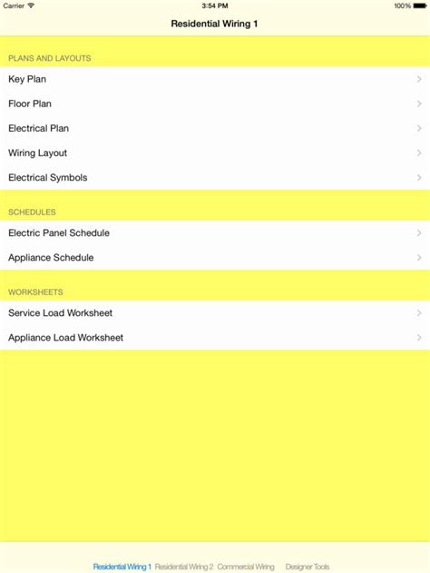 Electrical Spreadsheet For Electrical Panel Load Calculation