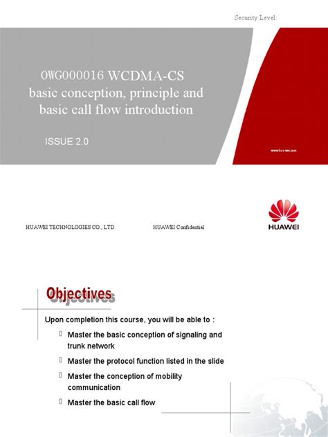Wps0 01 01 Core Netwrok Basic Conception Principle And Basic Call Flow Introduction 20080304 B