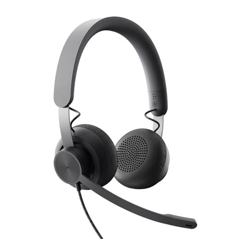 Headset Usb Stereo Logitech Wired Vers O Uc