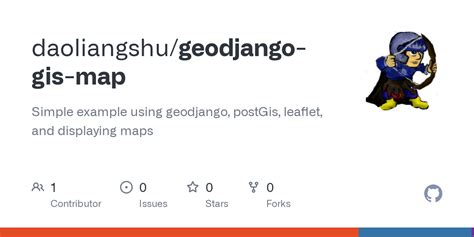 Github Daoliangshugeodjango Gis Map Simple Example Using Geodjango Postgis Leaflet And