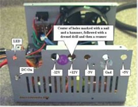 Diy Regulated Power Supply 12v 5v And 3v From Pc Psu Robots Community Synthiam