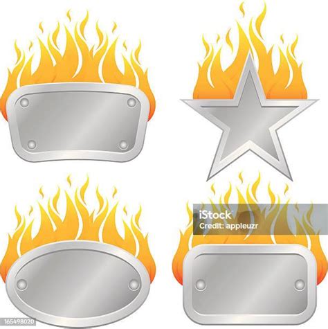 Bingkai Api Ilustrasi Stok Unduh Gambar Sekarang Elips Api Api Fenomena Alam Istock