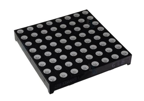 60mm 3 Colour Rgb Dot Matrix 64 Led Module Electronica Hi Fi