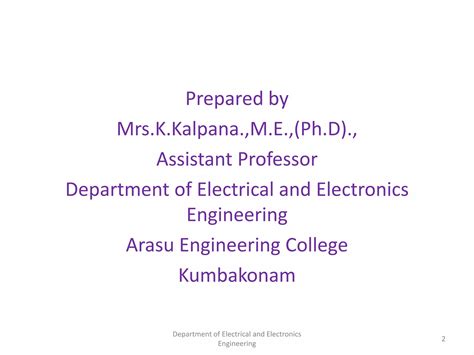 Electric Circuits And Network Theorems Ppt