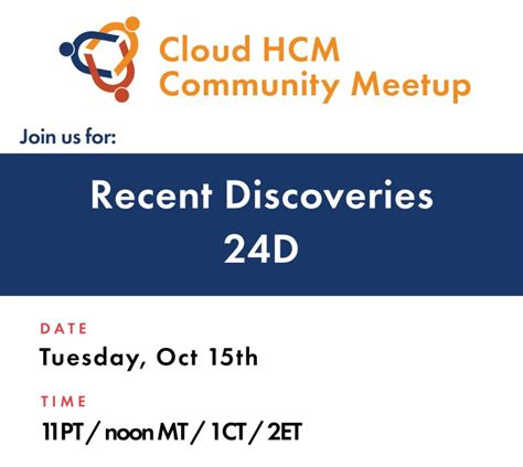 Oraclehcm Cloudhcm Hrtech Oraclecloud Hcmcommunity Oracle Hcm Users Group Ohug