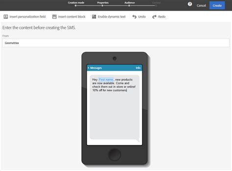 previewing messages adobe campaign