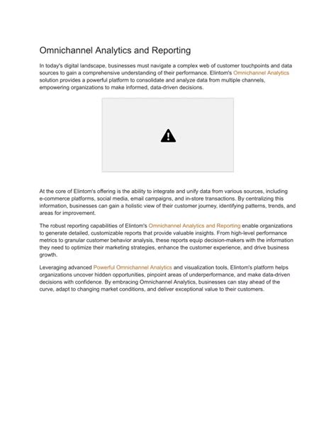 PPT Omnichannel Analytics And Reporting PowerPoint Presentation Free Download ID 13387924