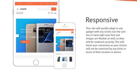 Mobile Store Responsive OpenCart Template TemplateMonster