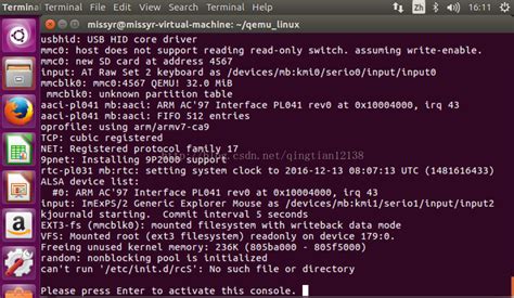 用qemu模拟vexpress A9 （二） 创建根文件系统missyr的博客 Csdn博客