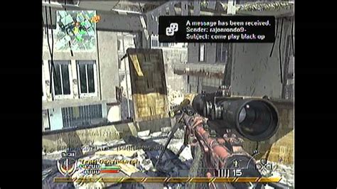 Mw2 Quickscoping Youtube