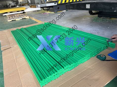 Customized Wear Resistant UHMWPE Guide Rails For Sale