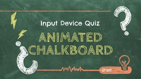 Input Devices Quiz